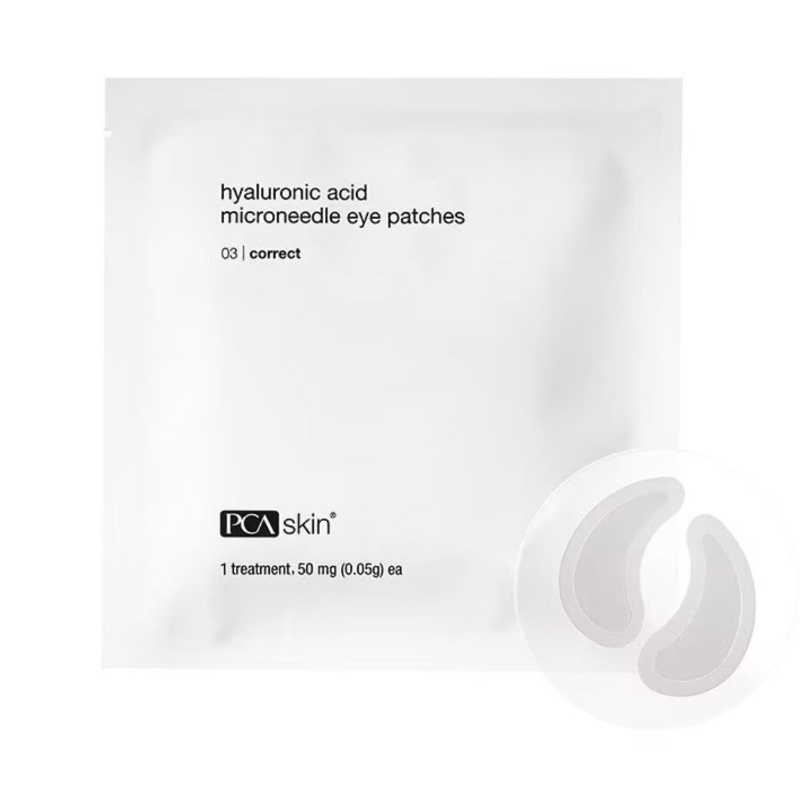 PCA Skin Hyaluronic Acid Microneedle Eye Patches | skinBEAUTIFUL RX