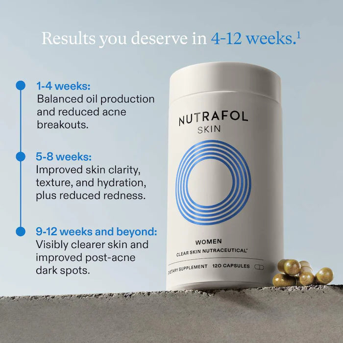 Nutrafol Clear Skin Nutraceutical | skinBEAUTIFUL RX